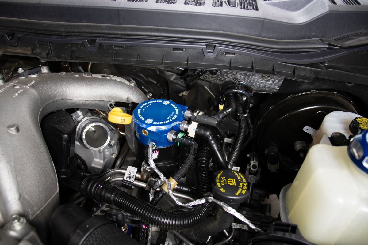 Ford Diesel Fuel Filter Location
