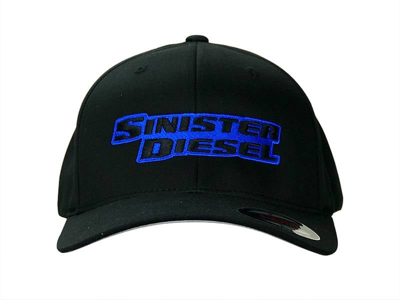 Sinister Diesel FlexFit Logo Hat (Black/Blue)