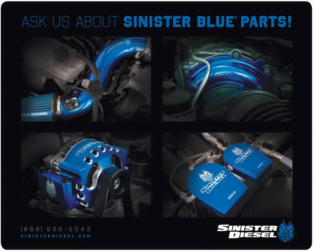 Sinister Diesel Counter Mats