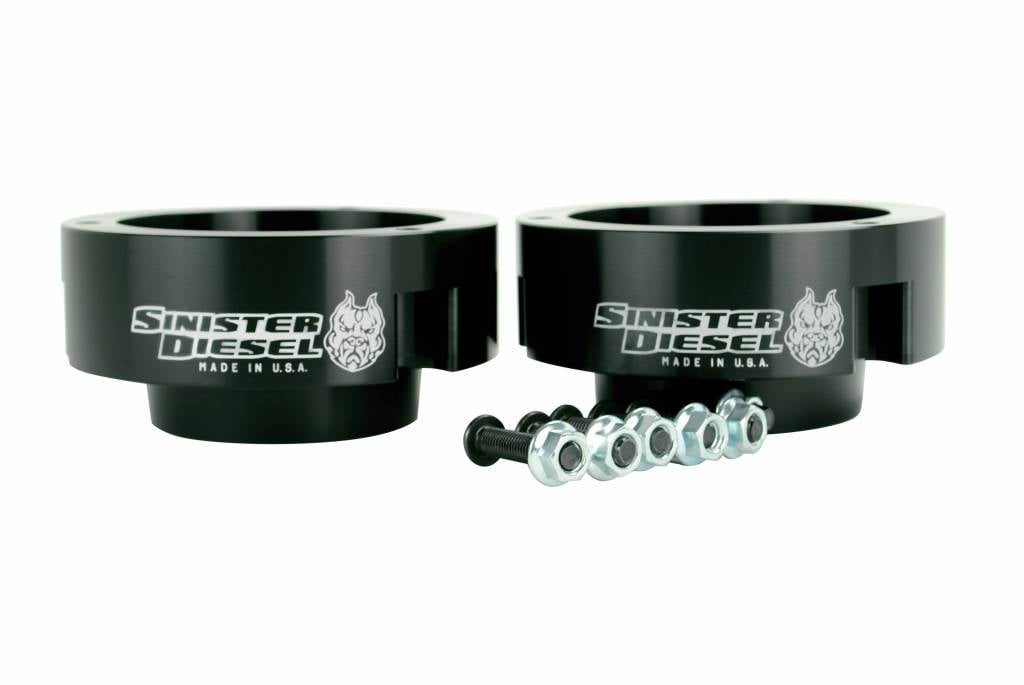 2" Leveling Kit for Dodge Cummins 1994-2012 Black (4wd Only)